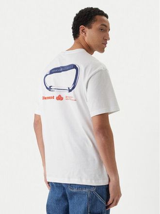 Element T-Shirt Sporting ELYZT00569 Wei&szlig; Relaxed Fit