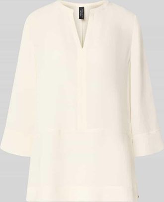 Marc Cain Regular Fit Bluse mit V-Ausschnitt und 3/4-Arm