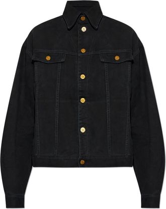 Willy Chavarria Homme, Vestes, Noir, Taille: M Chachi Denim Trucker Jacket