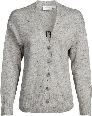 Vila Cardigan en laine m&eacute;lang&eacute;e