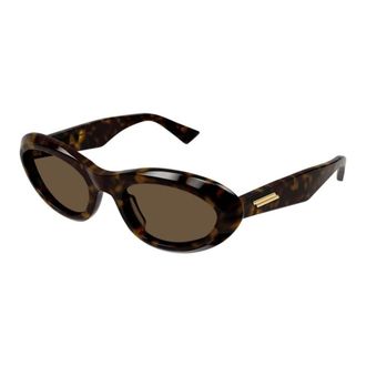 Bottega Veneta Femme, Accessoires, Brun, Taille: 53 MM Bombe Lunettes de soleil