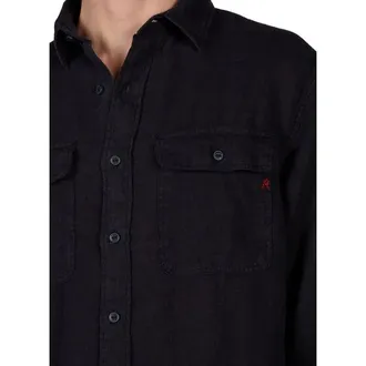 Replay Chemise droite &agrave; poches en lin