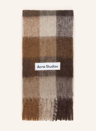 Acne Studios Schal Mit Alpaka braun