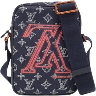 Louis Vuitton Pre-owned Danube Monogram Ink Shoulder Bag - Homme - Pre-owned - Bleu - Taille: ONE Size