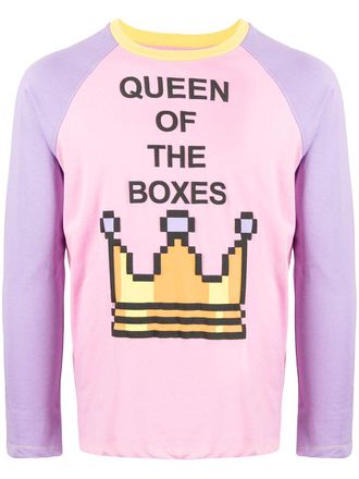 Natasha Zinko t-shirt à imprimé graphique - Rose