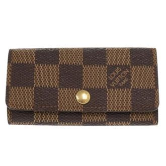 Louis Vuitton Pre-owned Canvas Schl&uuml;sselanh&auml;nger - - Pre-owned - Damen - Braun - ONE SIZE