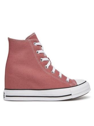 Converse Sneakers aus Stoff Chuck Taylor All Star Wedge A13832C Rosa