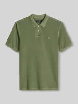 Marc O'Polo Regular Fit Poloshirt aus reiner Baumwolle mit Logo-Stitching