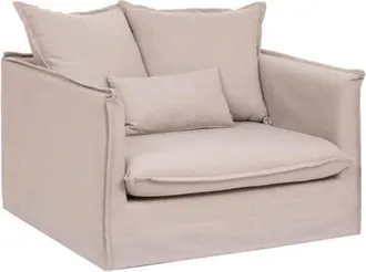 Atmosphera Atmosphera - Fauteuil XL Odilon Beige