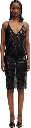 Rick Owens Femme, Robes, Noir, Taille: 40 FR Lilies Slip Dress