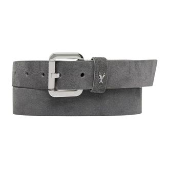 Patrizia Pepe Ceinture en Daim - Femme - Accessoires - Gris - Taille: L