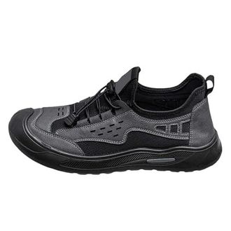 Generic Chaussures de sport l&eacute;g&egrave;res pour hommes : chaussures de course avec lacets baskets respirantes chaussures de jogging amortissement chaussures de sport