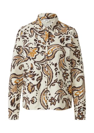 s.Oliver Langarmshirt mit Hemdkragen