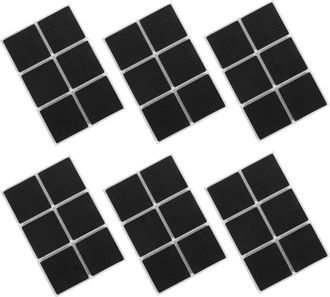 Soimiss 72 Stück Möbel Pads Selbstklebend rutschfest Möbelgleiter Bodenschutz für Hartholzböden und Fliesen Geräuschdämpfend Kratzfest Stoßabsorbierend für St