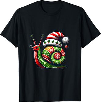 Generic Weihnachtsschnecke Schnecke mit Hut T-Shirt