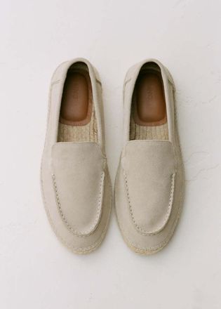 Mango Chaussures cuir jute sable - Homme - 39 - MANGO MAN