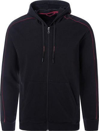 CALIDA Herren Sweatjacke schwarz Baumwolle & Mix unifarben
