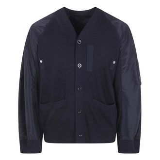 sacai Cardigans - - Knitwear - Herren - Schwarzk - M