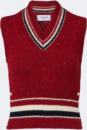 Thom Browne Gilet Hector en laine et mohair