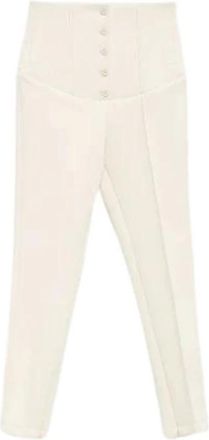 Jacquemus Femme, Pantalons, Blanc, Taille: 34 FR Le Pantalon Arlesien