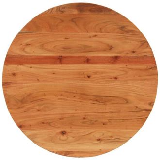 vidaXL Dessus de table &Oslash;90x3,8 cm rond bois massif dacacia vidaXL