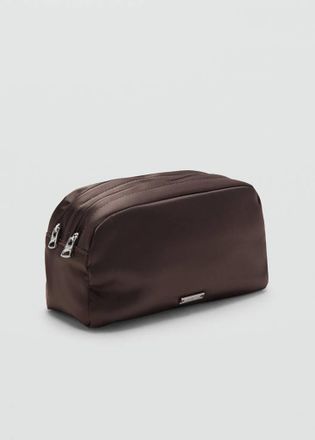 Mango Pochette posh chocolat - Femme - Taille unique - MANGO