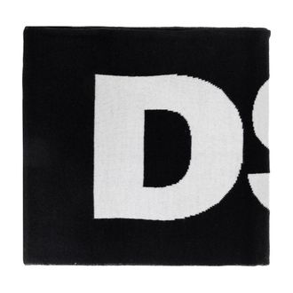 Dsquared2 Schal mit Logo - - Accessories - Herren - Schwarzk - ONE SIZE