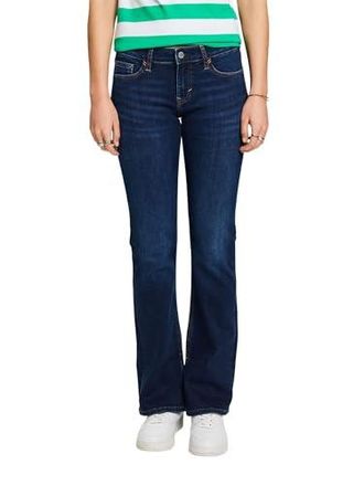 Esprit 014ee1b325 Jeans, 901/Blue Dark Wash, 31W x 34L Femme