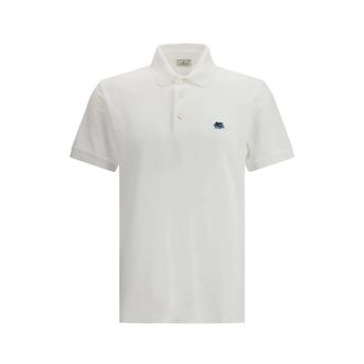 Etro Homme, Tops, Blanc, Taille: M Roma Polo