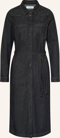 Comma Comma Jeanskleid blau