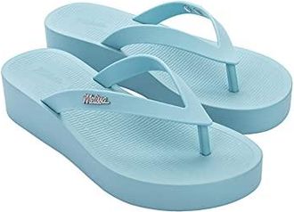Melissa Womens Sun Venice Platform Ad Wedge Sandal, azur, 2/3 UK