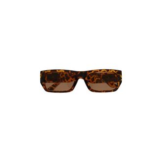 Dansk Copenhagen Lunettes de soleil rectangulaires Protection Uv400 - unisex - Accessoires - Brun - Taille: ONE Size