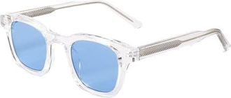 Generic Lunettes De Soleil &Agrave; Monture Carr&eacute;e For Hommes Et Femmes, For Lext&eacute;rieur, &Agrave; La, For Photos De Vacances(Blue)