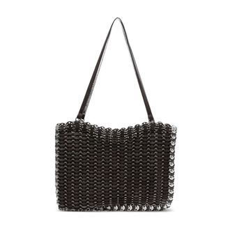 Paco Rabanne Femme, Sacs, Brun, Taille: ONE Size 1969 Sac cabas réversible