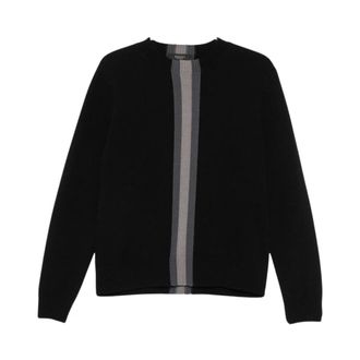 Gucci Rundhals-Strickpullover - - Knitwear - Herren - Schwarzk - S