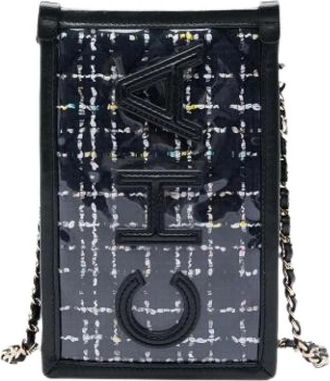 Chanel Sac bandouli&egrave;re vintage doccasion - Femme - Pre-owned - Noir - Taille: ONE Size