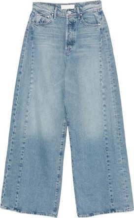 Mother Femme, Jeans, Bleu, Taille: W28 The Pipe Dream Button Sneak