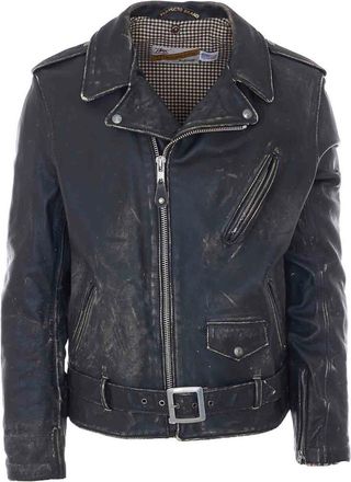 Schott NYC Blouson En Cuir - Noir