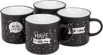 Creaciones Meng Set 4 Kaffeebecher