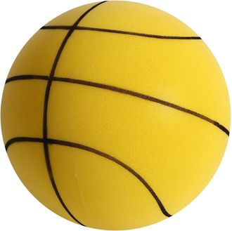 Generic Leiser Basketball-Dribble in Hallen|Quiet Balls Spielzeug Silent Ball Safe | Trainingsball stoßfestes Basketballgeschenk für Patios Spielzimmer Turnha