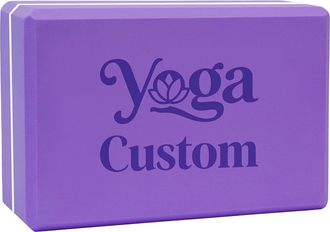 Gogo Personalisierter Yoga Block 23 x 15 x 7,5 cm EVA-Schaum Yoga Klotz f&uuml;r Pilates Meditation