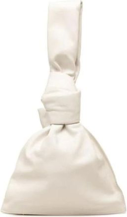 Bottega Veneta Pre-owned Vintage Clutch - Femme - Pre-owned - Blanc - Taille: ONE Size
