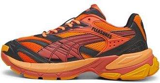 Puma Lifestyle - Chaussures pour homme - Baskets x Pleasures Velophasis Layers, Rouge orange, 37.5 EU