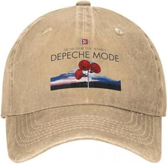 Generic Depeche Cool Modes Casquette de Baseball Vintage en D&eacute;tresse Lav&eacute; 2024 Monde Casquette Soleil Unisexe Activit&eacute;s de Plein air Casquettes Chapeau Cadeau