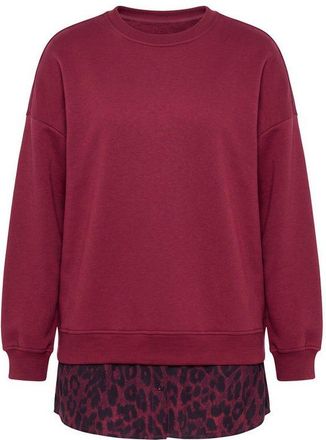 STUDIO UNTOLD Sweatshirt Sweatshirt oversized gerundeter Blusensaum