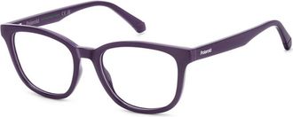 Polaroid unisex, Accessoires, Violet, Taille: 47 MM D845 Optical Frame