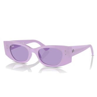 Ray-Ban unisex, Accessoires, Violet, Taille: 49 MM Kat Lunettes de soleil