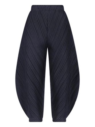 Pleats Please Issey Miyake Pleated Round Pants