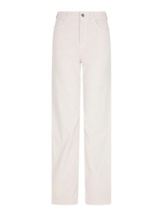 Emporio Armani Jean Bootcut - Blanc