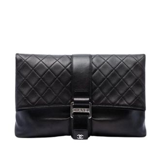 Chanel Pre-owned Vintage Clutch - - Pre-owned - Damen - Schwarzk - ONE SIZE